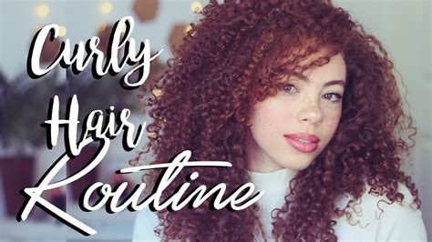 Big Curly Hair Routine 2016 Youtube