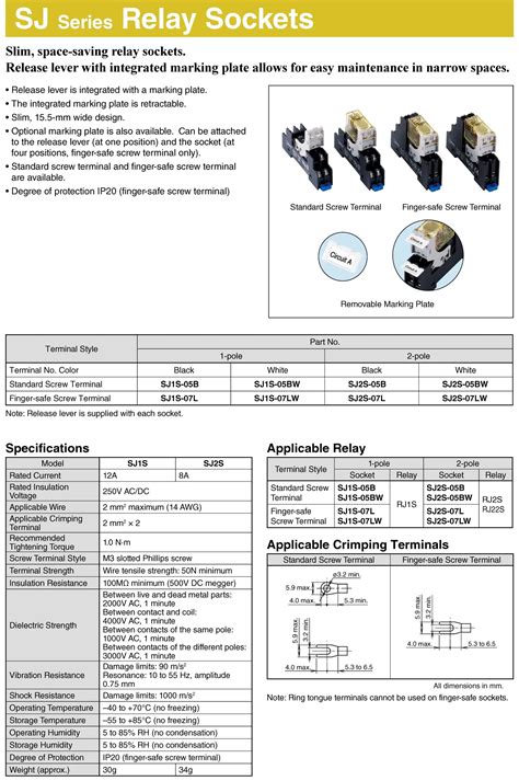 Idec Equivalent Sj1s 07l Sj2s 07l Sj1s 07lw Sj2s 07lw Finger Safe Protection Idec Rj1s Rj2s