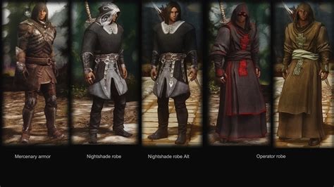 Armor Andor Robes For A Hermaeus Mora Themed Character Rskyrimmods