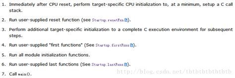 Ti实时内核sysbios启动流程sysbios启动分析 Csdn博客