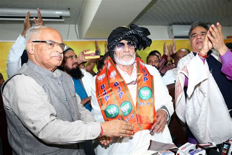 Nc Senior Leaders And Former Minister Bukhari Joins Bjp Big Jolt To