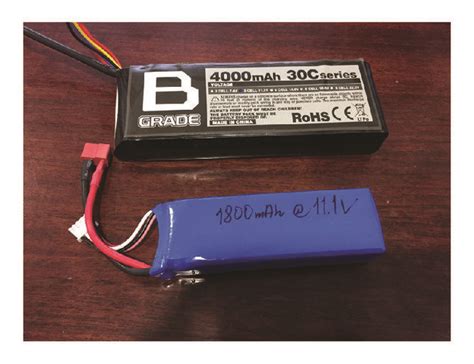 Lipo Battery Packs Used In Research Tests Download Scientific Diagram