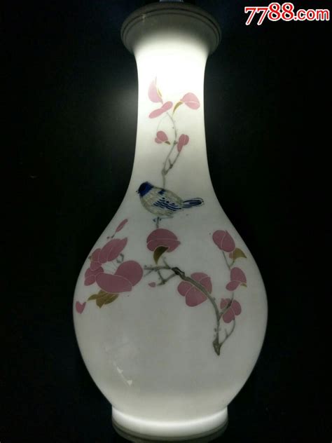 醴陵瓷官窑群力生产鸟语花香花瓶花插 价格268元 Se64296518 彩绘瓷彩瓷 零售 7788收藏收藏热线
