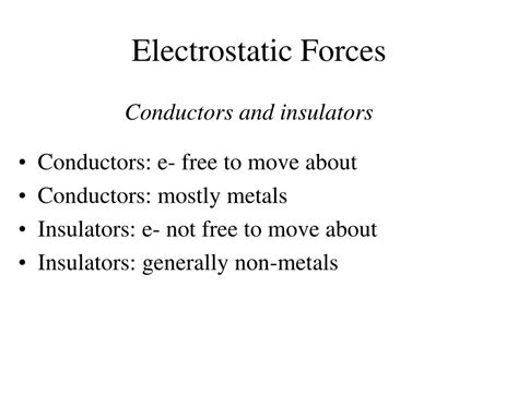 Ppt Electrostatic Forces Powerpoint Presentation Free Download Id 6851072