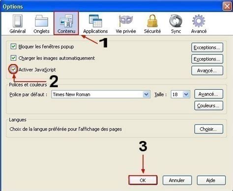 Activer Désactiver Javascript Dans Firefox 60 Astuces Pratiques