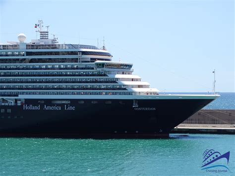 Walking On The Oosterdam Cruising Journal