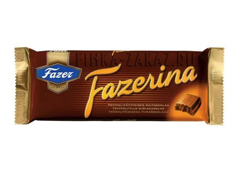 Шоколад Fazer Fazerina с трюфельной начинкой и с апельсиновым вкусом 40 ...