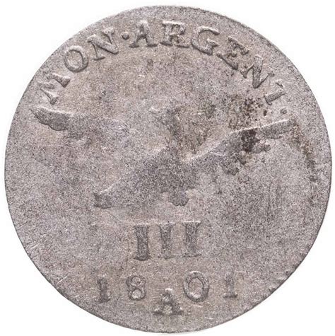 Монета германия Пруссия 3 гроша 1801 стоимостью 751 руб