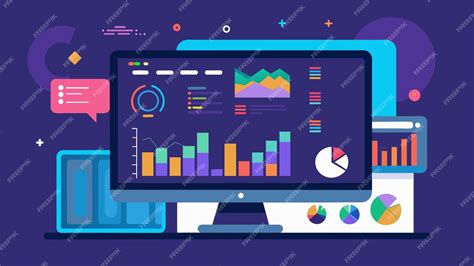 premium vector with its sleek and modern design the data analytics