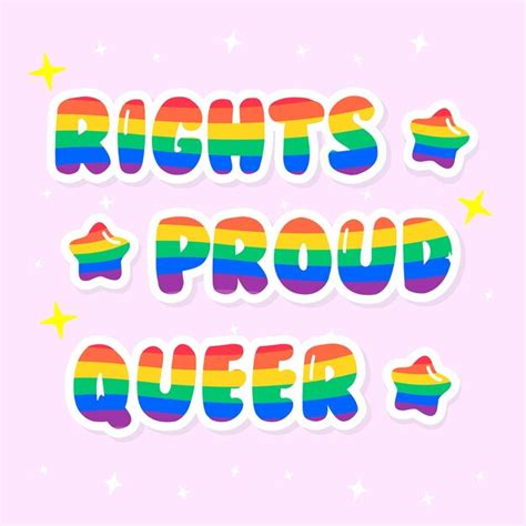 Premium Vector Pride Rainbow Lettering Text Writing Pattern Freedom Love Heart Homo Colors