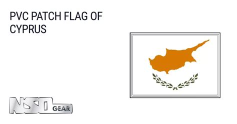 Pvc Patch Flag Of Cyprus Nso Gear