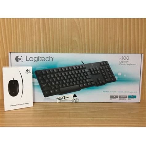 Jual Keyboard Mouse Logiteck Shopee Indonesia