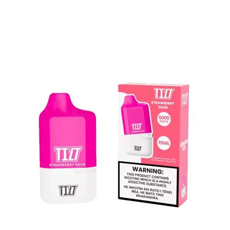 Tilt Prefilled Pod Kit Strawberry Sour Rogue Wave Vapour
