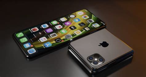 Apple摺疊機將登場？iphone Flip渲染圖公開！方塊副視窗超可愛