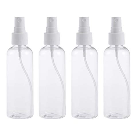 Exceart Lot De 4 Flacons Vaporisateurs Vides En Plastique Transparent
