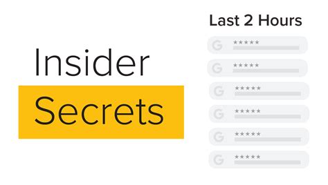 How To Get More Reviews Insider Secrets