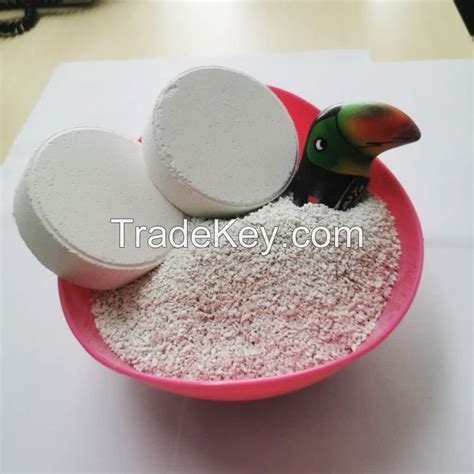 Chlorine Granule Calcium Hypochlorite 65 70 Ca Clo 2 Calcium