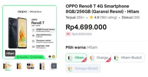 OPPO Reno T Harga Resmi Terbaru Dan Spesifikasi