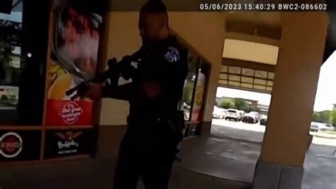 Body Camera Video From Allen Texas Mall Shooting Shows Officer Chase