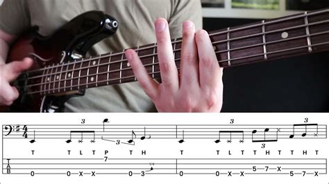 How To Play Those Flashy Slap Triplets Youtube