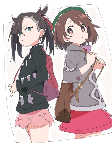 Marnie And Gloria Ixy Pokémon Sword And Shield Know Your Meme