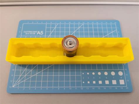 Gridfinity Griddex D Battery Holder By Griddex Makerworld