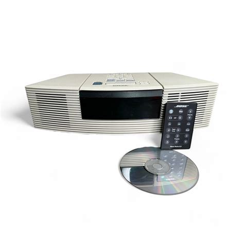 Bose Wave Radio Cd Player Amam Radio White Bluetooth Preowned Acutally