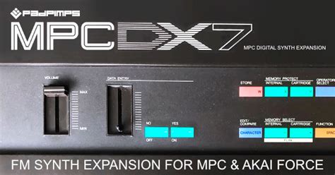 Multisampled Dx7 Instrument Expansion For Mpcs And Akai Force