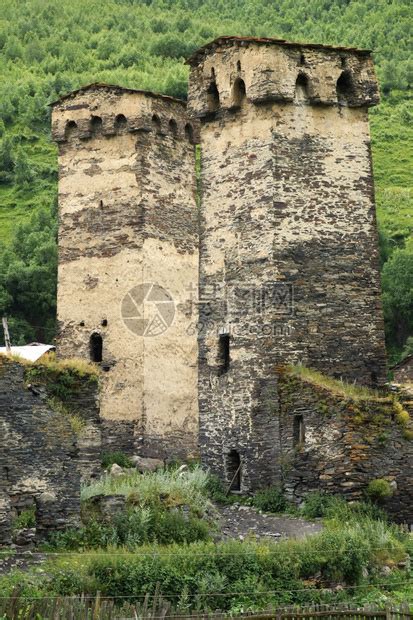 乌树故里家园ushguliswanetia格鲁吉亚欧洲的加固塔旅游高清图片下载 正版图片307615756 摄图网