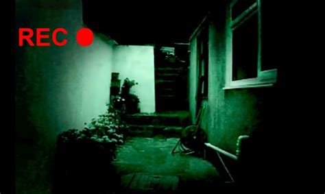 Real Ghost Caught On Security Camera Full Torso Apparition In Haunted