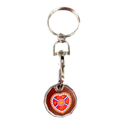 Trolley Token Keyring Hearts Direct