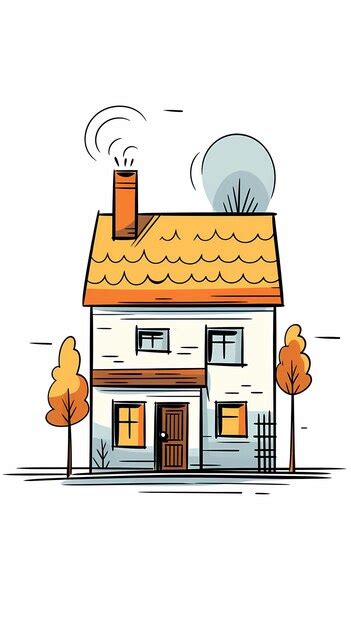 Icon House Home Residential Building Symbol Real Estate Construction
