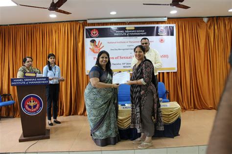 msnim nipm one day management development program on posh manel