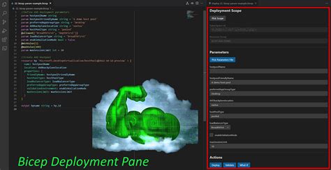 The Microsoft Platform Bicep Deployment Pane Validate What If And Deploy At Your Fingertips