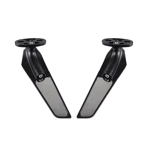 1 Pair Motorcycle Modified Wind Wing Adjustable Rotating Rearview