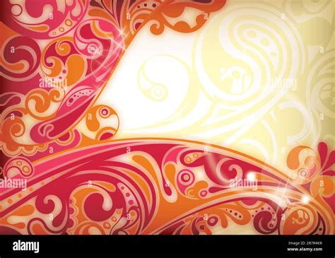 Illustration Of Abstract Curve Background Stock Vector Image And Art Alamy