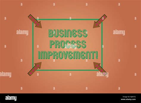 Handwriting Text Writing Business Process Improvement Concept Meaning