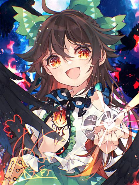 東方霊烏路空pixiv东方project图片 Bobopic