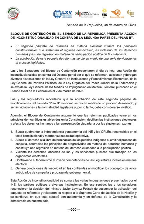 Azucena Uresti on Twitter ÚLTIMAHORA El bloque de contención en el