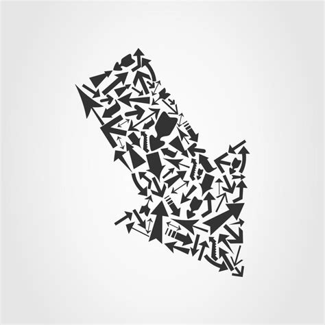 Collection Of Arrows For Web Design A Vector Illustration 20273152 Vector Art At Vecteezy