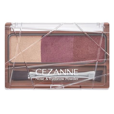 ノーズ＆アイブロウパウダー 04 モーヴブラウン Cezanne