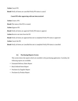 Opentaps Purchasing Process PDF