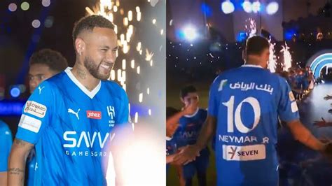 Neymar é recebido festa e estádio cheio na Arábia Saudita Estou impressionado