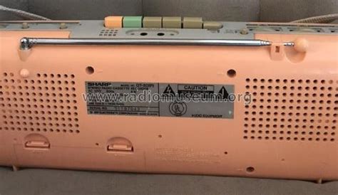 Stereo Radio Cassette Recorder QT 50 Radio Sharp Osaka Radiomuseum Org