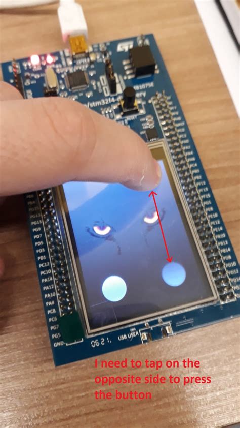 Solved Touch Sensor With Reversed Side STM32F429I DISC1 STMicroelectronics Community