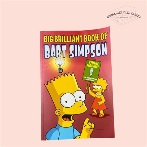 Big Brilliant Book Of Bart Simpson Hobbies And Toys Books And Magazines