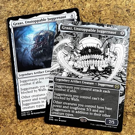 GRAAZ UNSTOPPABLE JUGGERNAUT PHYREXIA ALL WILL BE ONE COLORLESS