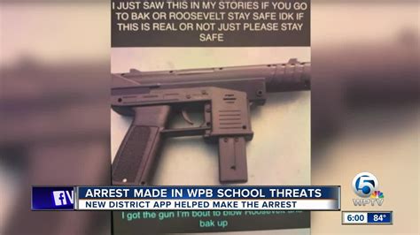 Juvenile Arrested After Snapchat Threat To West Palm Beach Schools