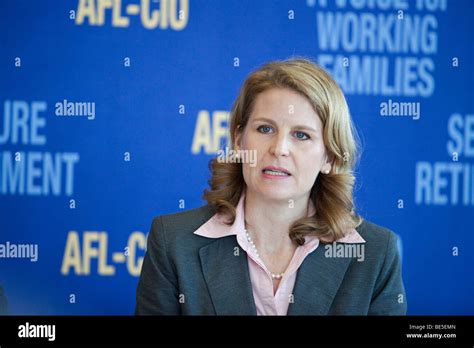 Pittsburgh Pennsylvania Afl Cio Secretary Treasurer Liz Shuler Stock