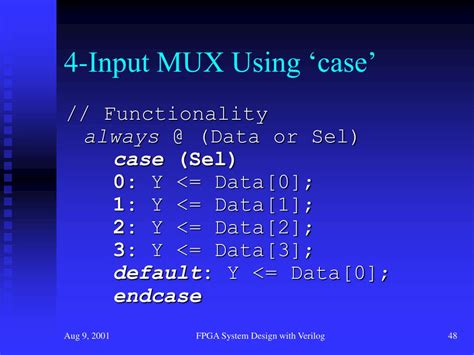 Ppt Fpga System Design With Verilog Powerpoint Presentation Free